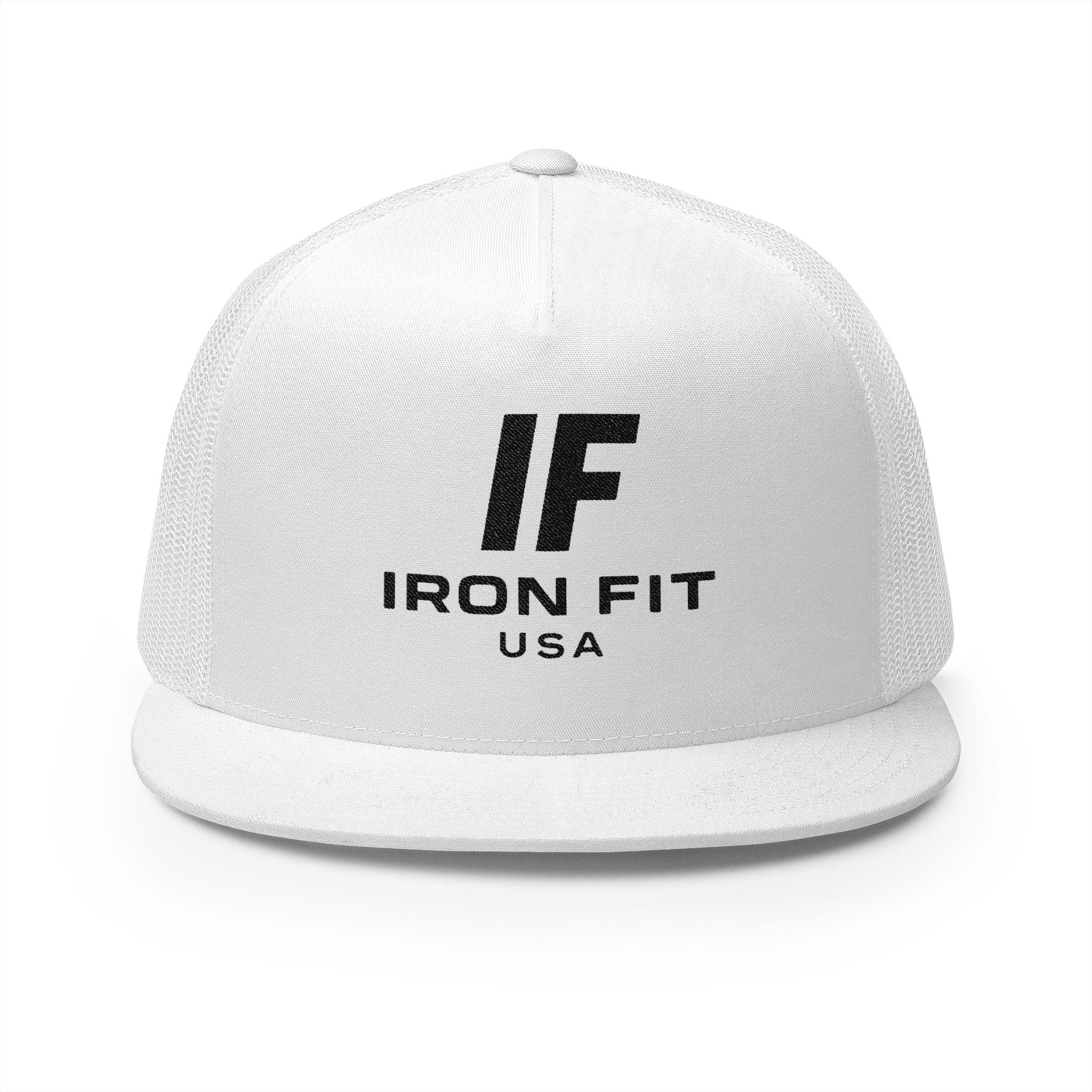 5 Panel Trucker Cap (Embroidery) – Iron Fit USA